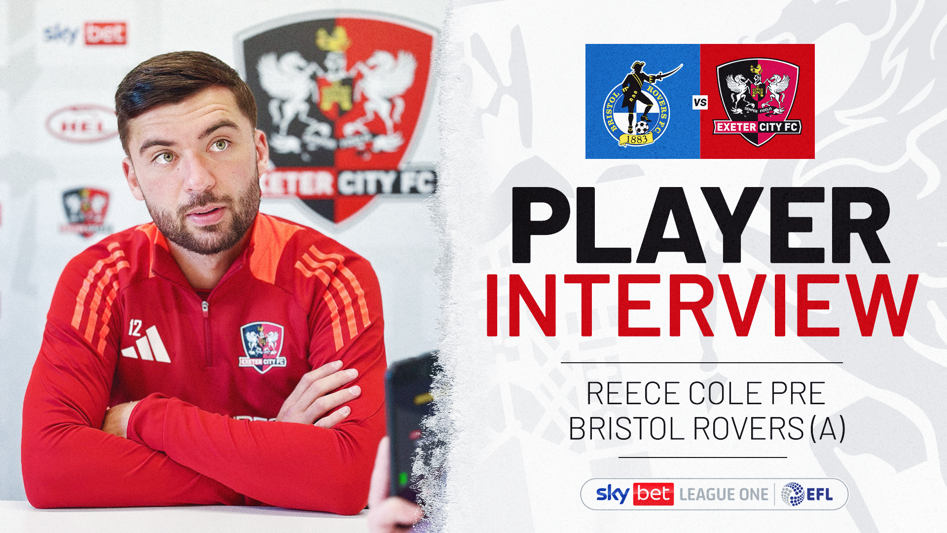 Reece Cole on Rovers and his return to the goals | Exeter City F.C.